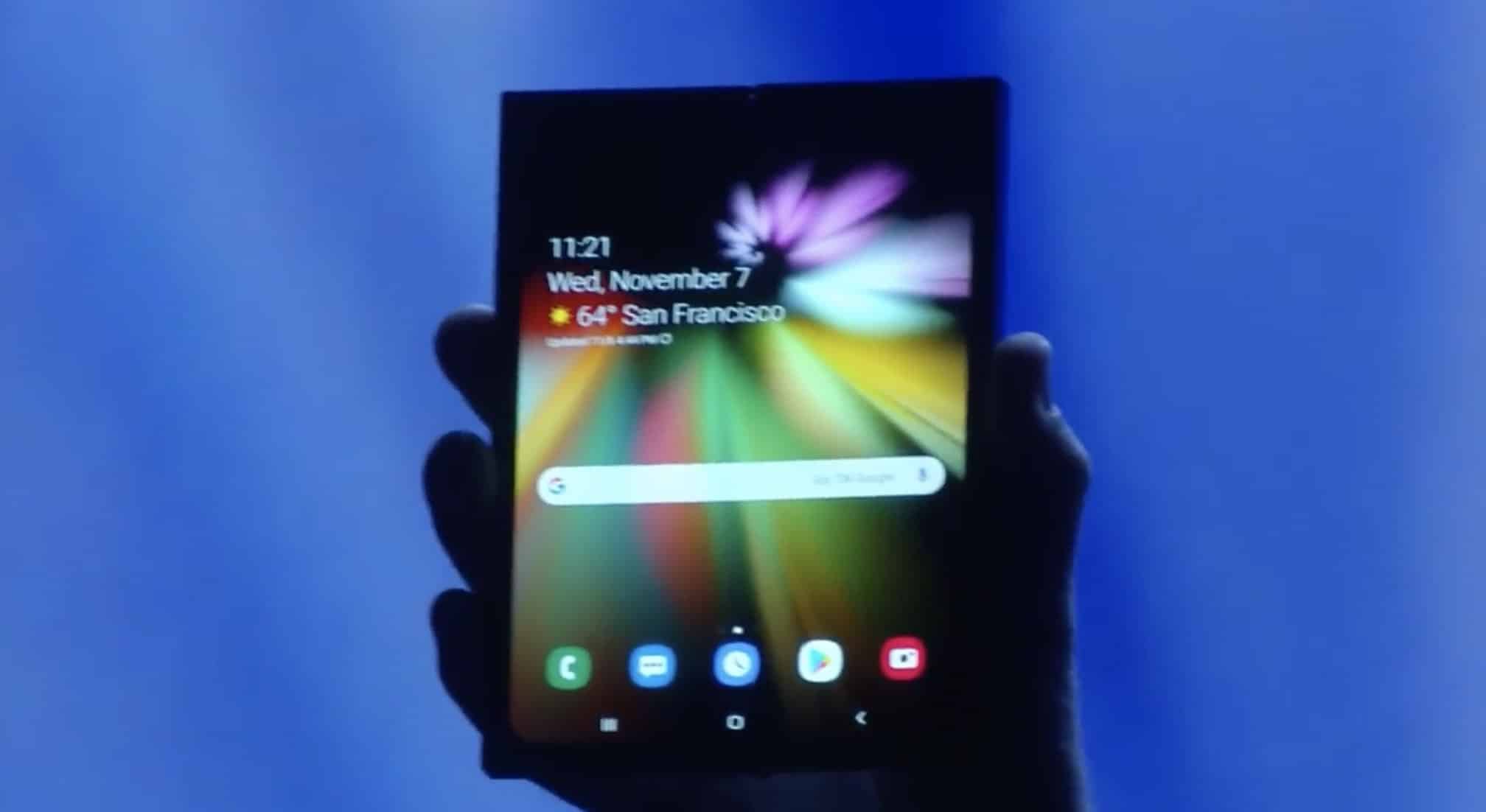 Samsung dévoile enfin son téléphone pliable